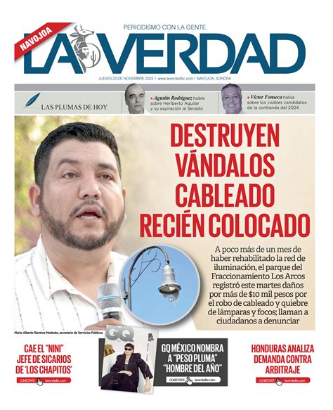 Impreso La Verdad Edicion Navojoa 23 De Noviembre 2023 Página 2 3