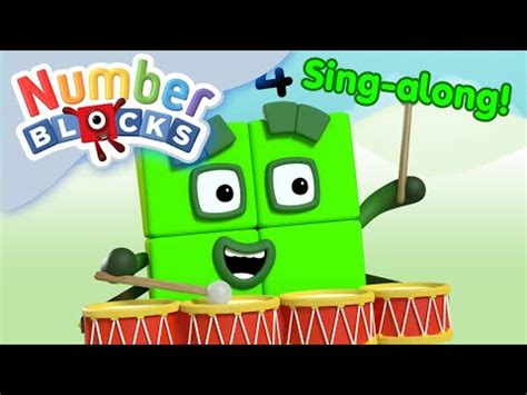 Sing Along Numberblocks Songs Fours Song Youtube