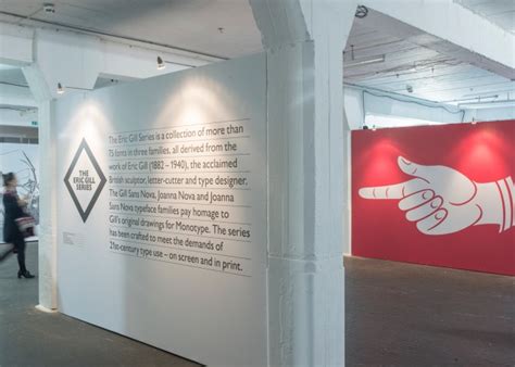 Monotypes Eric Gill Typeface Designed Using Unseen Drawings