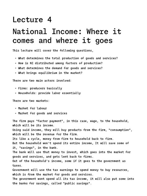Lecture 4 Signal Processing Pdf Labour Economics Income