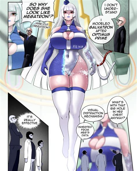 Megatron Megatron Galvatron Harold Attinger And Gill Wembley Transformers And 3 More Drawn