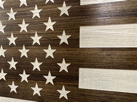 Bellewood Designs American Flag Decorative And Secure Wall Mounted Gun