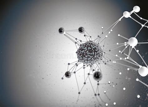 Nanoparticles Abstract Background Stock Illustration Illustration Of