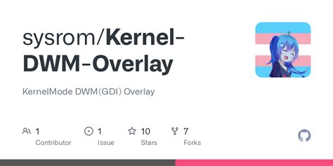 Github Sysrom Kernel Dwm Overlay Kernelmode Dwm Gdi Overlay