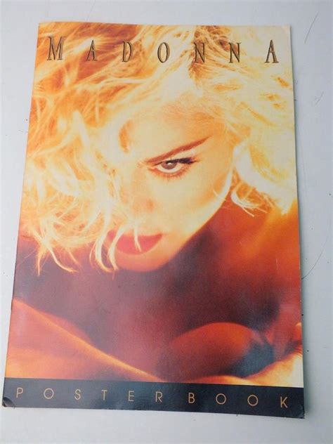 Madonna Sexy Half Naked Poster Book Vogue Big 11 X 16 Inches Very Good Cond 1902859701