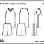 Blank Basketball Uniform Template 3 Templates Example Templates