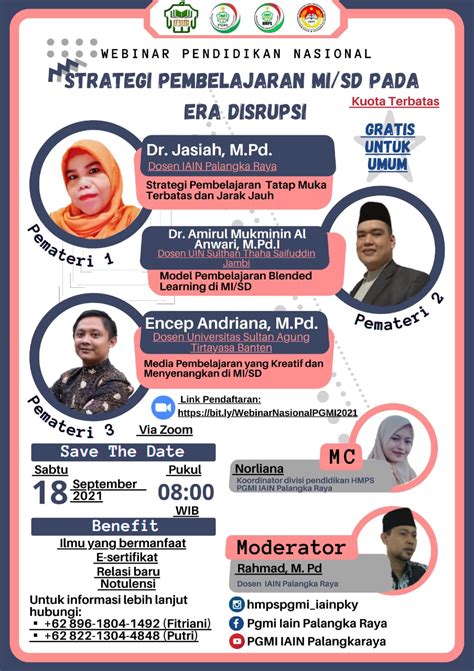 Webinar Nasional Pgmi Berlangsung Sukses