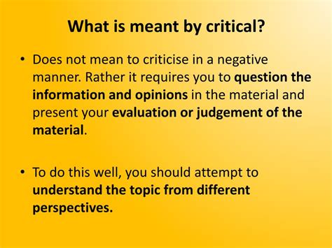 Ppt Critical Review Powerpoint Presentation Free Download Id934672