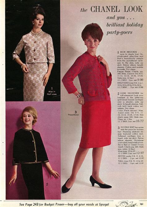 Spiegel Catalog 60s Vintage Outfits Vintage Retro Clothing Fashion