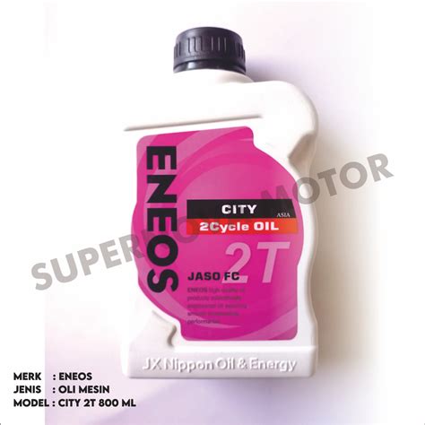 Jual Oli Mesin Oli Samping Eneos City 2t Jaso Fc Kemasan Kemasan 800 Ml