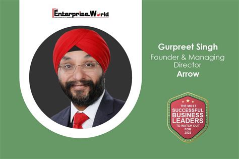 Gurpreet Singh Delivering Business Excellence Arrow The