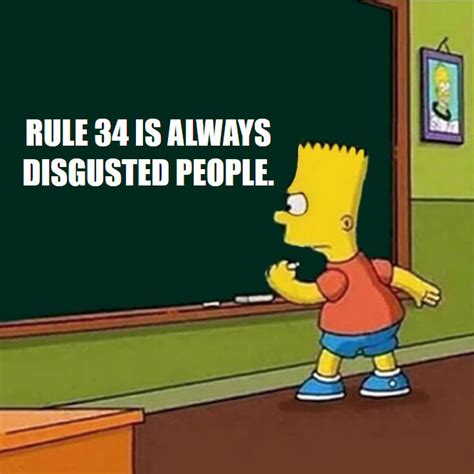 Bart Chalkboard Meme Rule 34 By Hayaryulove On Deviantart