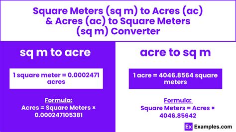 1 Acre Sq Meter Convertir Mètre Carré En Acre Idsq