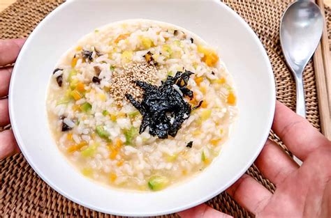 Korean Rice Porridge Recipe Vegetarian At Tammy Jackson Blog