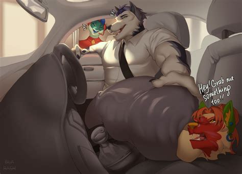 Rule 34 Absurd Res Anthro Blackrabbitshone Canid Canine Canis Car