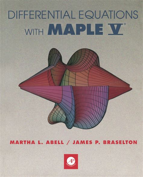 Differential Equations With Maple VÃ‚Â¬Ã‚Â¨Ã¢Ë†Å¡ÃƒÅ“ Premiumjs Store
