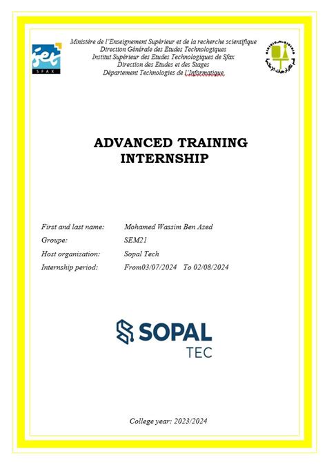 Internship Automation Watertech Teamwork Computervision Mohamed