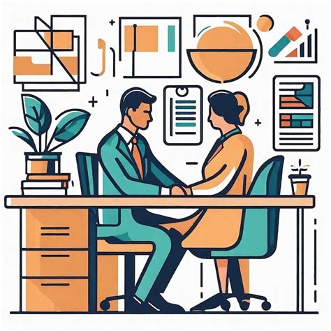 Premium Ai Image Professional Job Interview Preparation