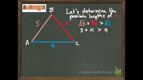 Triangle Inequality Theorem