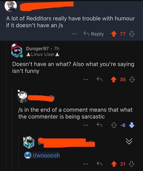 What Does Slash S Mean Rwoooosh