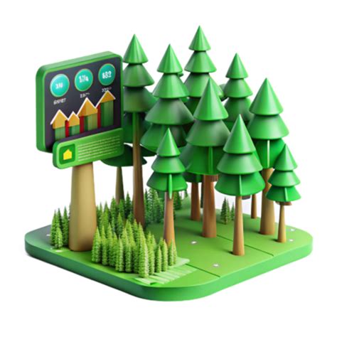 Dramatic Modern Forest Growth Tracking Tree Growth Environmental Impact