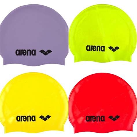 黑色丹寧藍白色 限時特惠arena 矽膠泳帽 經典款 Classic Silicone ／ Logo Moulded 蝦皮購物