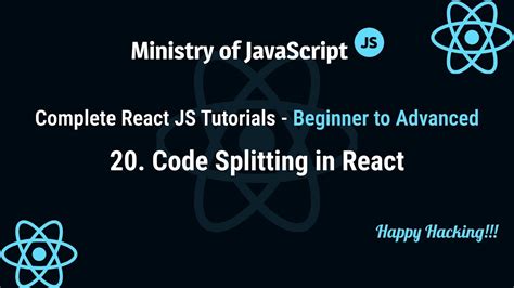 React Js Tutorials Code Splitting And Suspense In React React Js From