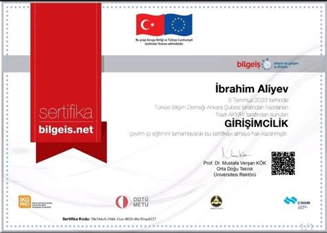 İbrahim Aliyev Posted On Linkedin