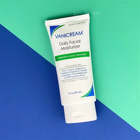 Vanicream Daily Facial Moisturizer For Sensitive Skin 89ml