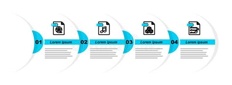 Set Xml File Document Html Psd Svg And Png Icon Vector Stock