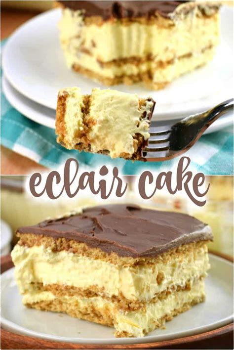 This Eclair Cake Recipe Is An Old Fashioned Icebox Cake With Layers Of