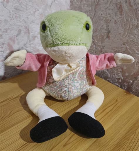 Eden Peter Rabbit Beatrix Potter Jeremy Fisher Frog 11 Soft Toy Plush