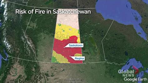 Biggar Sask Area Wildfire Under Control Flames 60 Contained