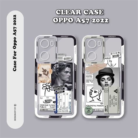 Jual Case Hp Untuk Oppo A57 2022 Casing Bening Clear Case EL014 Shopee Indonesia
