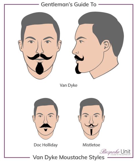 What Is The Van Dyke Facial Hair Beard And Moustache Styles With Photos
