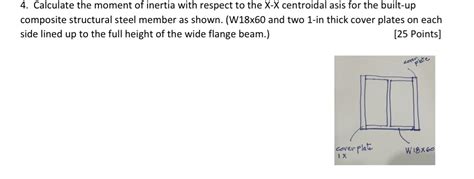Calculate The Moment Of Inertia With Respect To Chegg