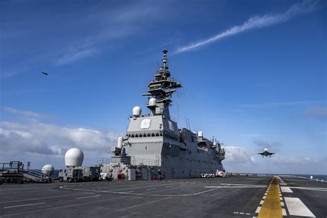 Japanese Big Deck Js Kaga Wraps California F 35b Trials Usni News