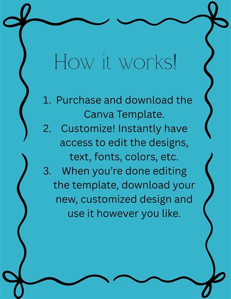 Editable Canva Class Schedule Templates Classroom Decor Digital Download Etsy