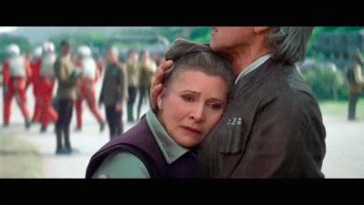 The Force Awakens Princess Leia Gif WiffleGif