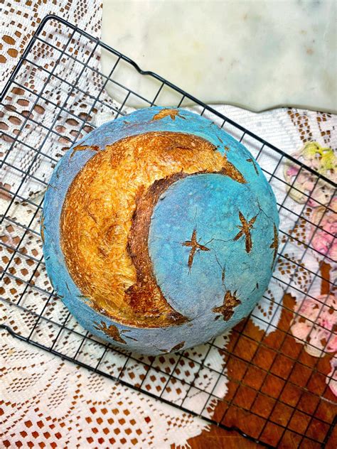 Moon And Stars Sourdough Bread
