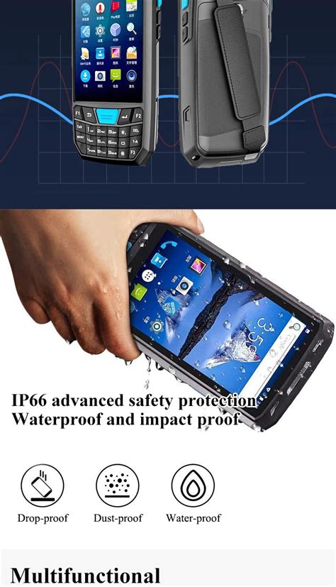Low Moq Products Rugged Handheld Pda Barcode Scanner Inventory Data Collection Terminal Nfc Wifi