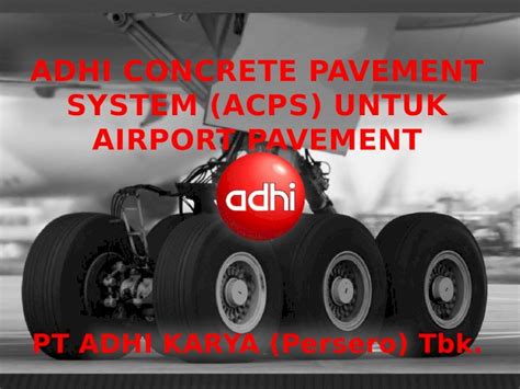 Pptx Adhi Concrete Pavement System Acps Dokumen Tips
