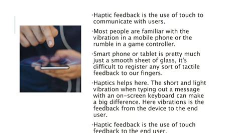 Haptic Technology Pptx