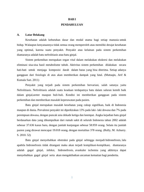 Makalah Nefrolitiasis Pdf