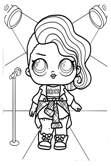 Desenhos Para Colorir Lol Surpresa