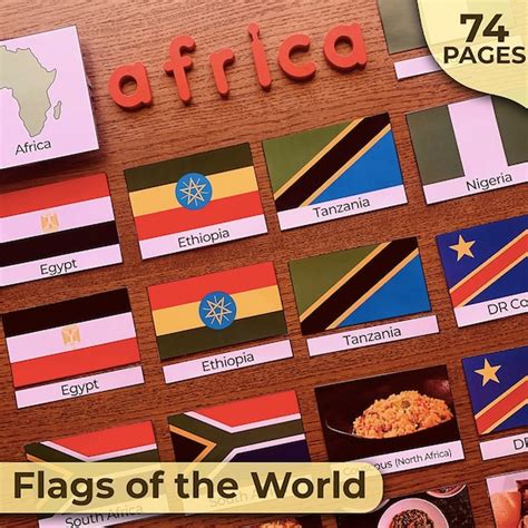 Printable World Flags With Names Mrprintables