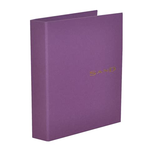 Lærreds Ringbind Feks Med Logo Rikas