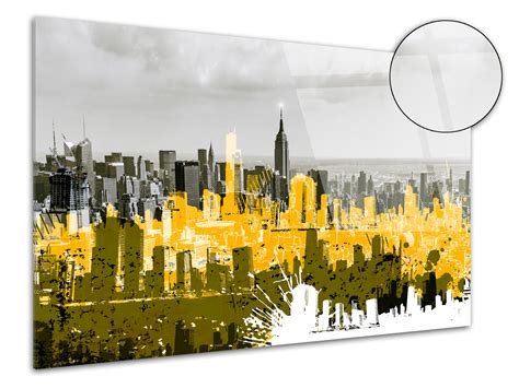 Tableau Plexiglas Design Manhattan Graffiti Leroy Merlin