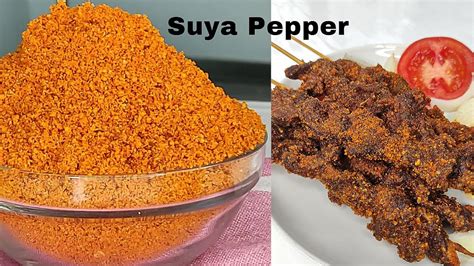 I Found The Secret How To Make Nigerian Suya Pepper At Home Yaaji