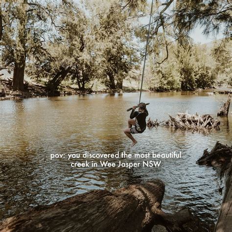 Caravan No Gatekeeping Here 🙅‍♀️ Meet Micalong Swimming Hole Ready For Your Next Nsw Camping